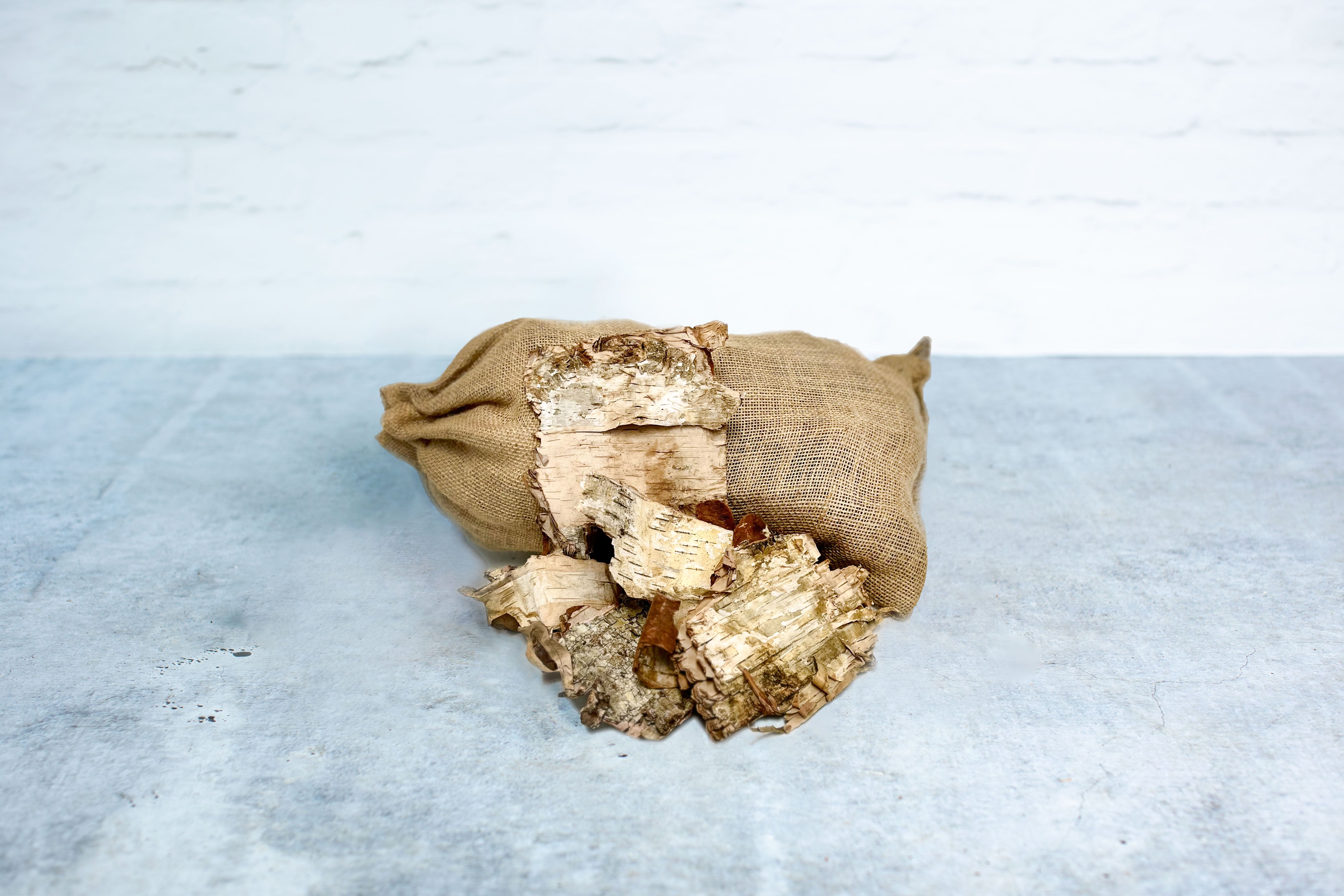 White Birch Firewood Bark Tinder Firestarter – Vermont Good Wood